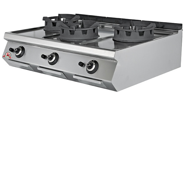 Plinski Šporet sa tri gorionika PINPLS.7WK030 1200x730x300 - Serija 700 ...